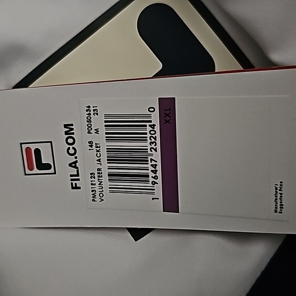 Fila | Jackets & Coats | Mens Fila Tennis Volunteer Jacket Bnp Paribas ...